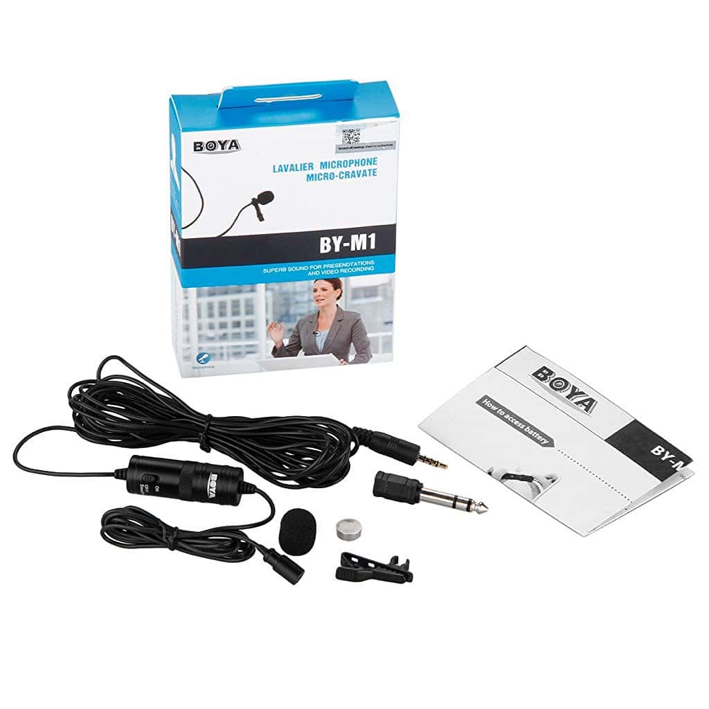 BOYA BY-M1 Lavalier Microfoon - Unboxing » Bergkamp Photography